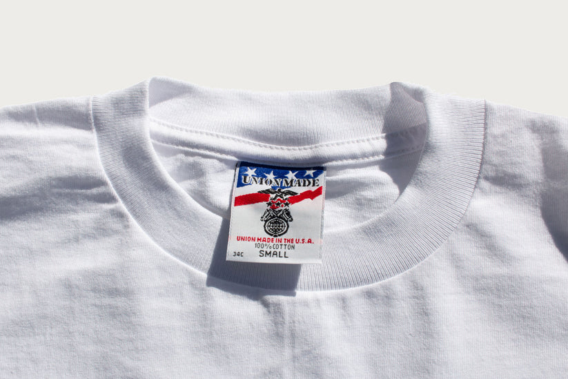 The Teamster Tee - Short-Sleeve White – Heddels