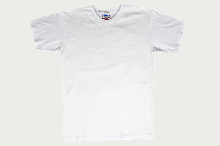 The Teamster Tee - Short-Sleeve White – Heddels